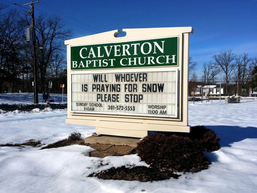 25 Church Signs Guaranteed To Make You Laugh | Signworks